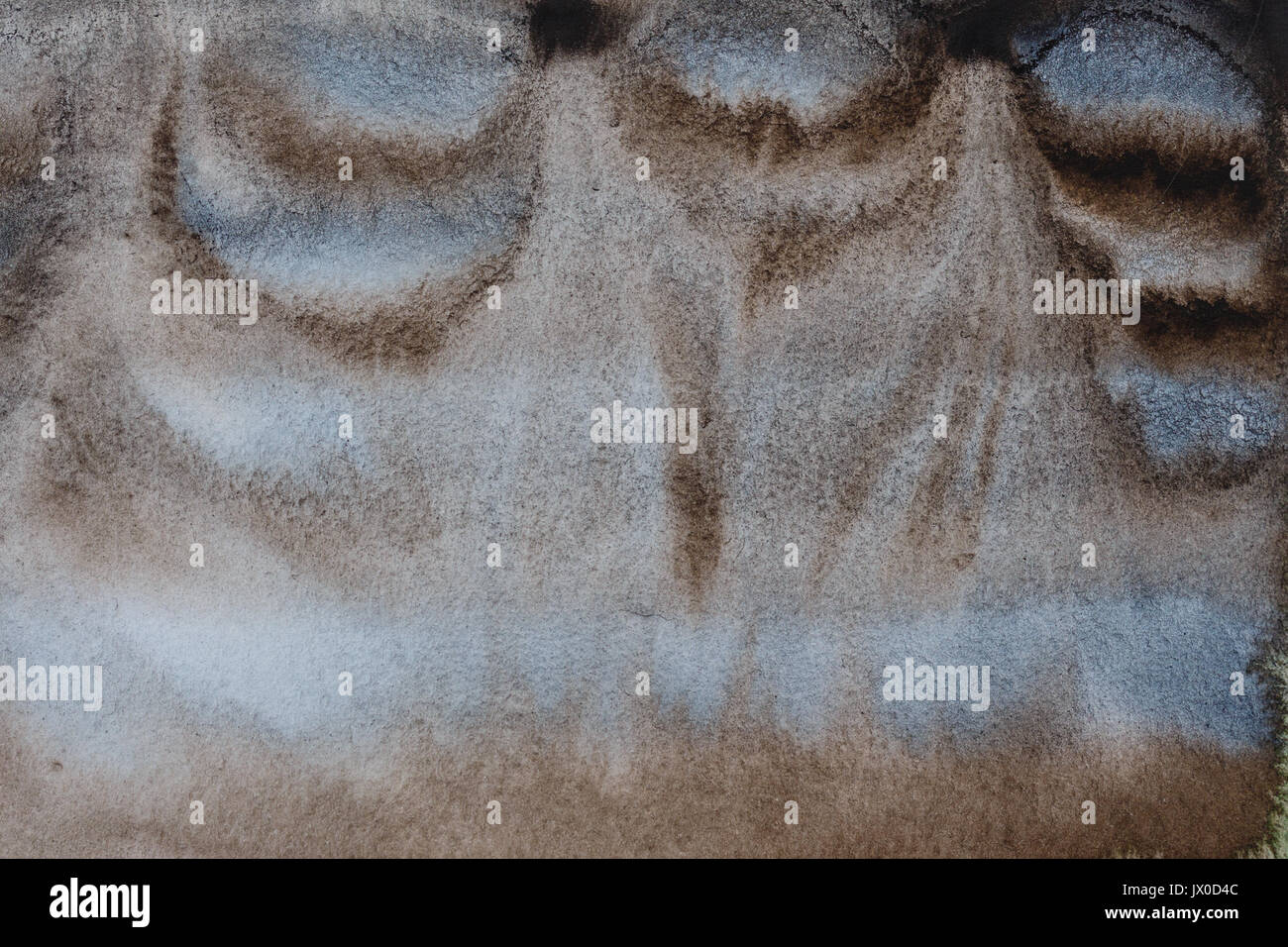 Sepia black watercolor abstraction background. Gradient watercolor ...