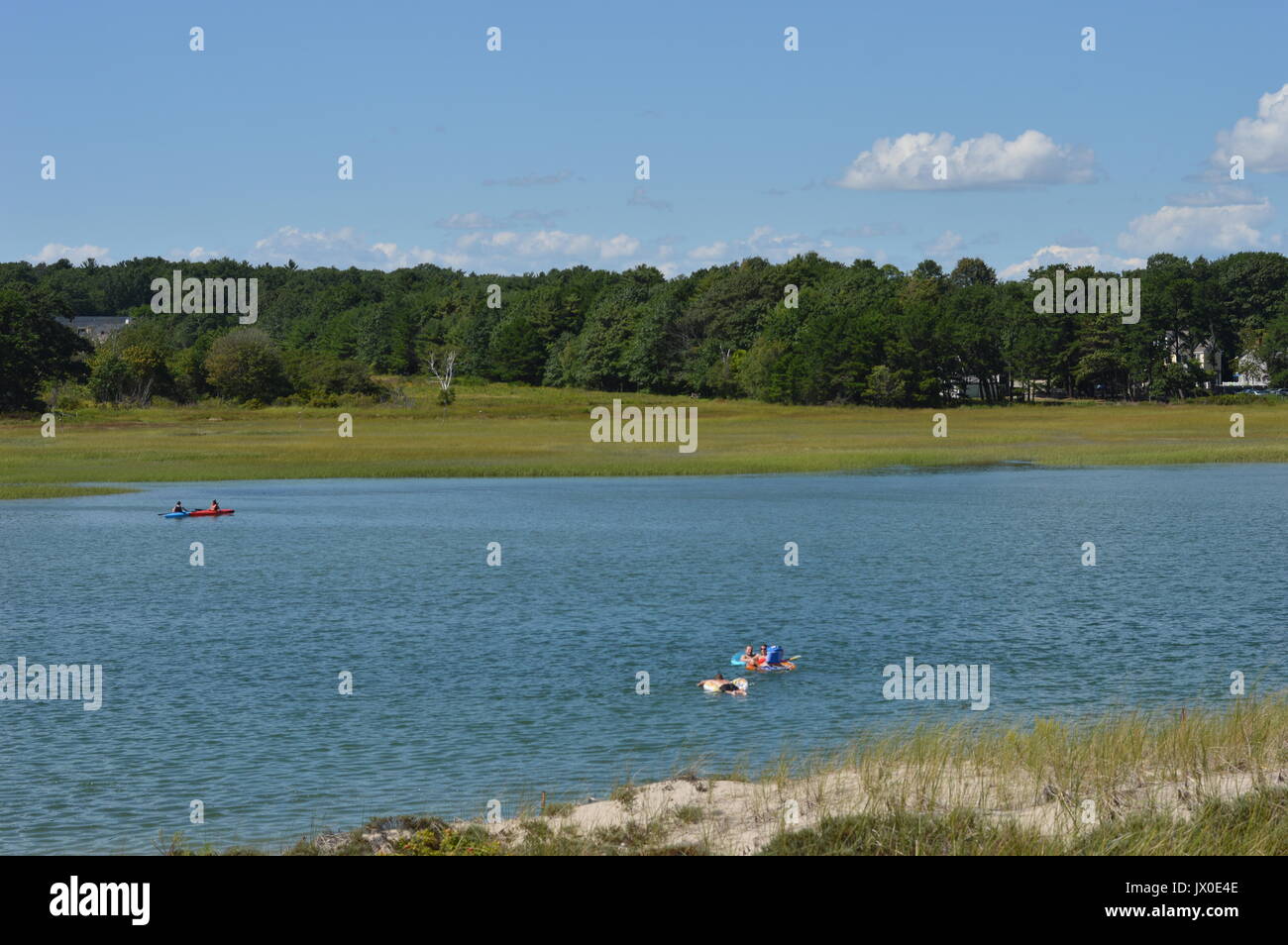 Estuary at Ogunquit Stock Photo - Alamy