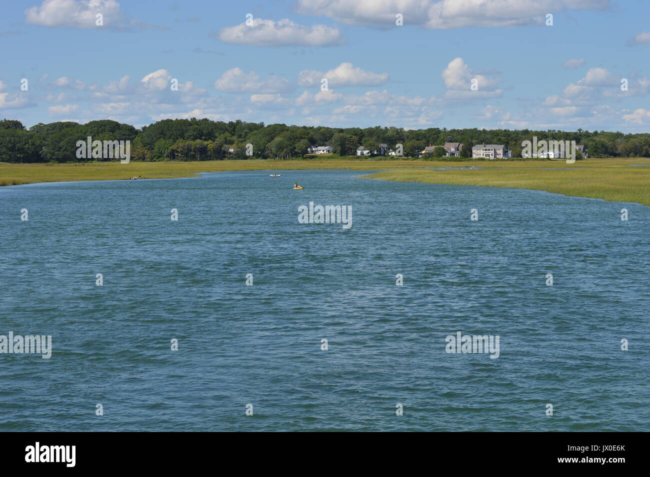 Estuary at Ogunquit Stock Photo - Alamy
