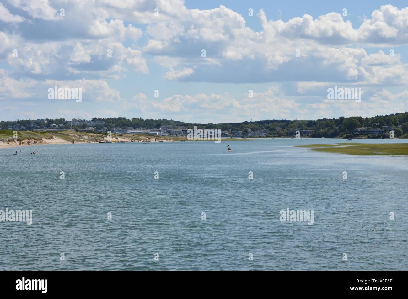 Estuary at Ogunquit Stock Photo - Alamy