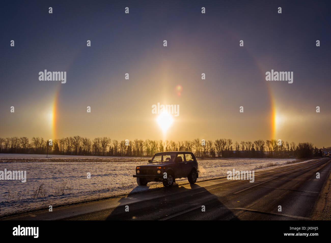 Soviet and Russian SUV Lada Niva 4x4 Stock Photo - Alamy
