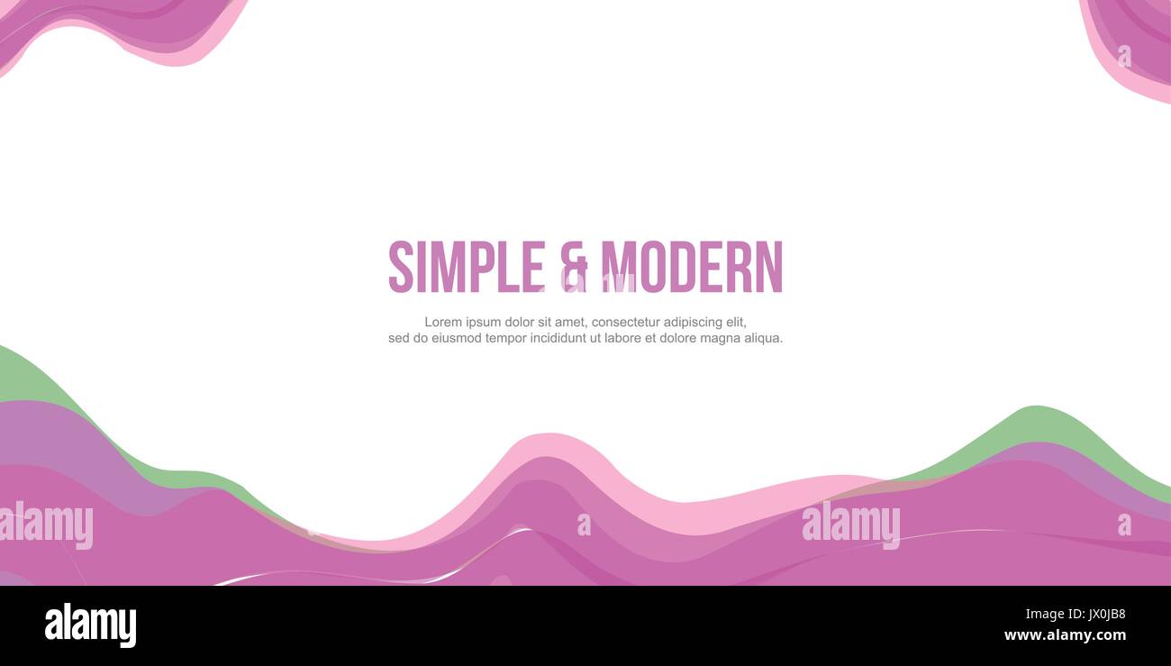 Abstract header website simple design Stock Vector Image & Art - Alamy