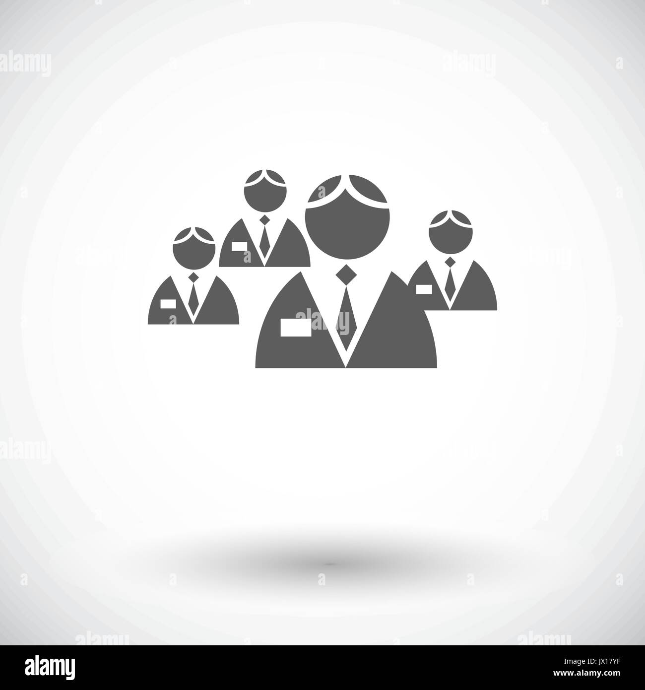 Network. Single flat icon on white background. Vector illustration ...