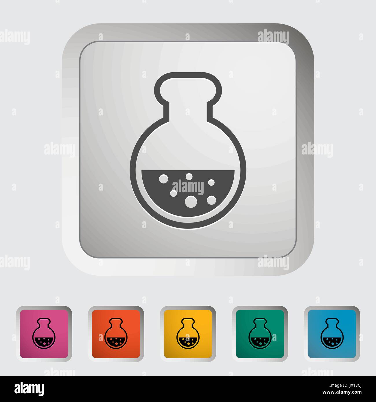 Chemisty. Single icon. Vector illustration Stock Vector Image & Art - Alamy