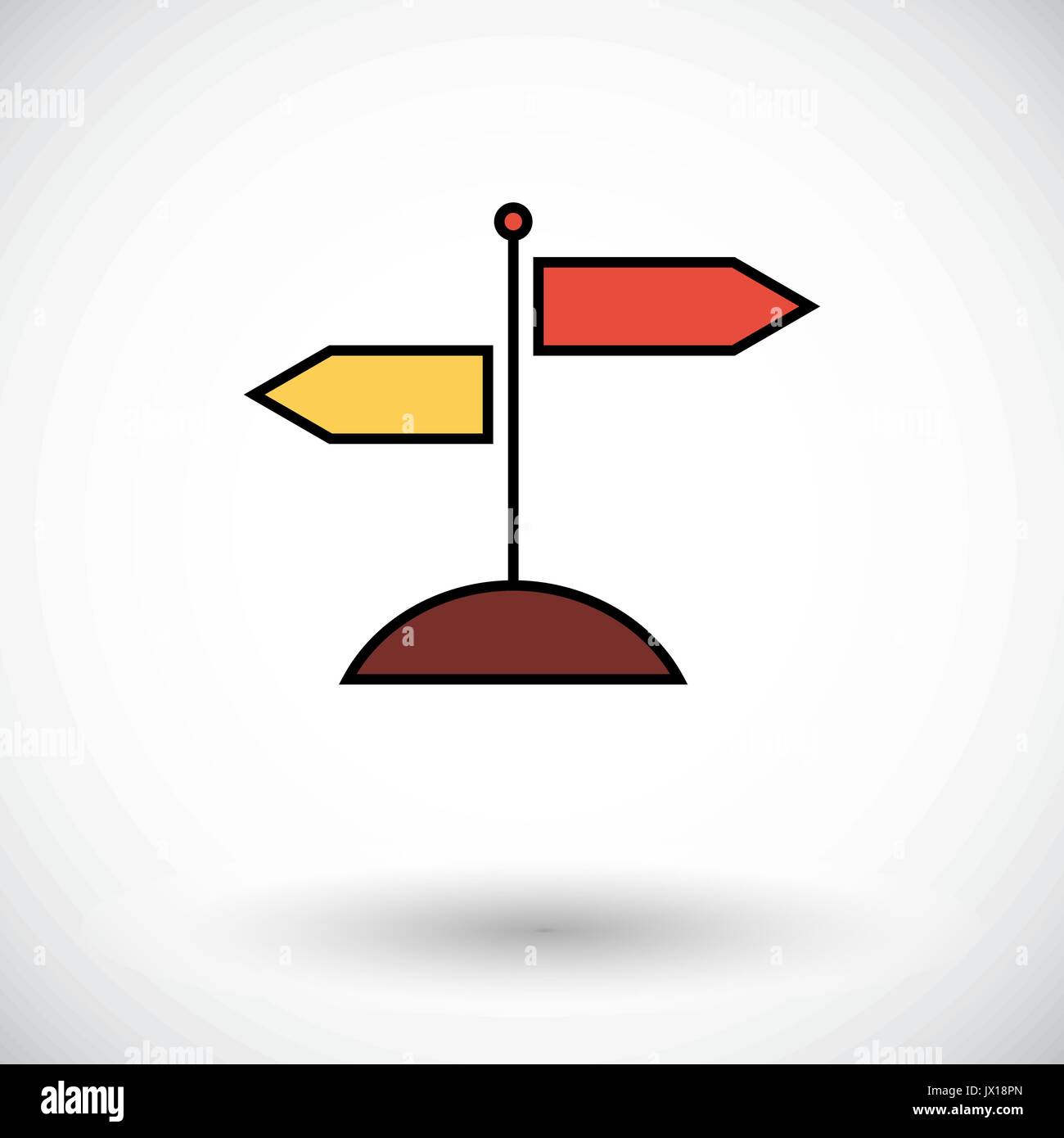 Help signpost Stock Vector Images - Alamy