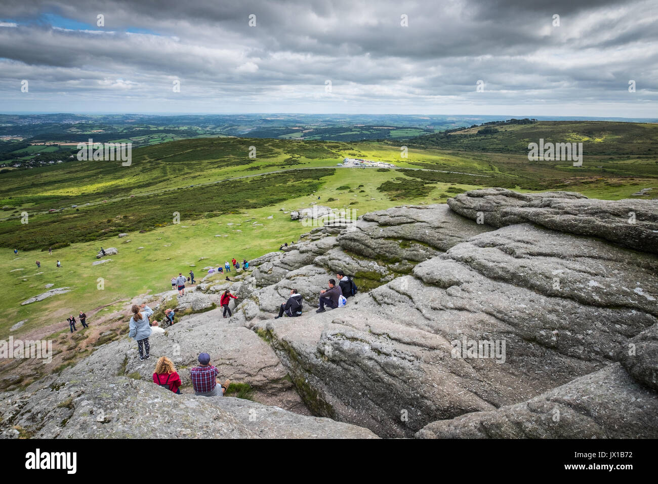 Dartmoor haytor hi-res stock photography and images - Alamy