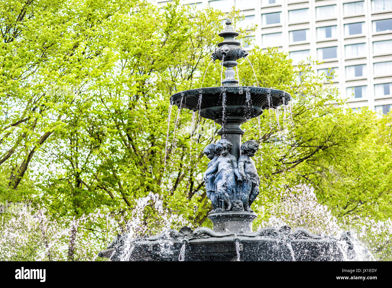 Canadian Water Fountain High Resolution Stock Photography and Images ...