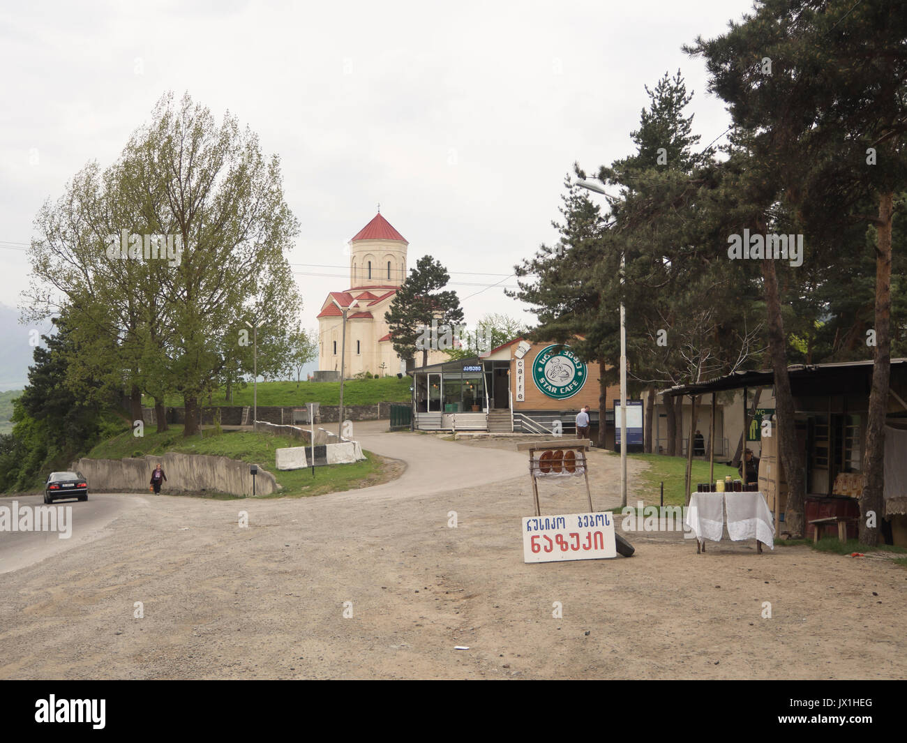 Small stalls along the E-60 near Surami in Georgia selling Nazuki ...