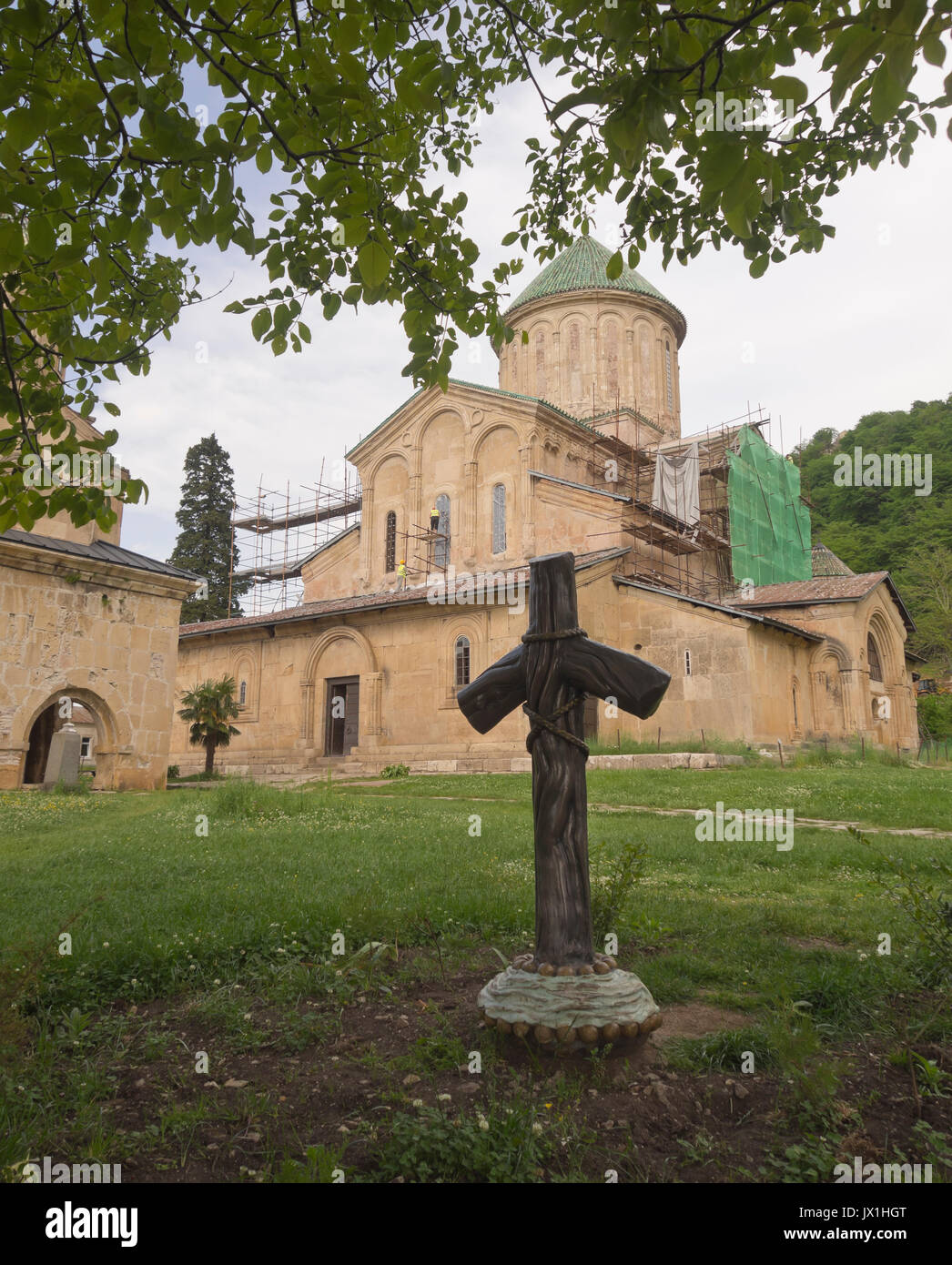Gelati Monastery a Unesco world heritage site near Kutaisi in Georgia ...