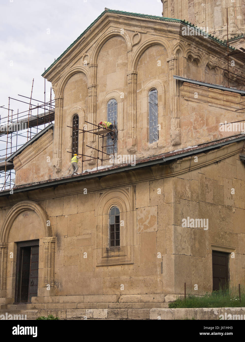Gelati Monastery a Unesco world heritage site near Kutaisi in Georgia ...