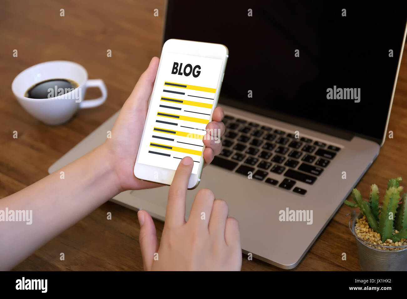 BLOG Website Online Internet Web Page Social Media Connection Network ...