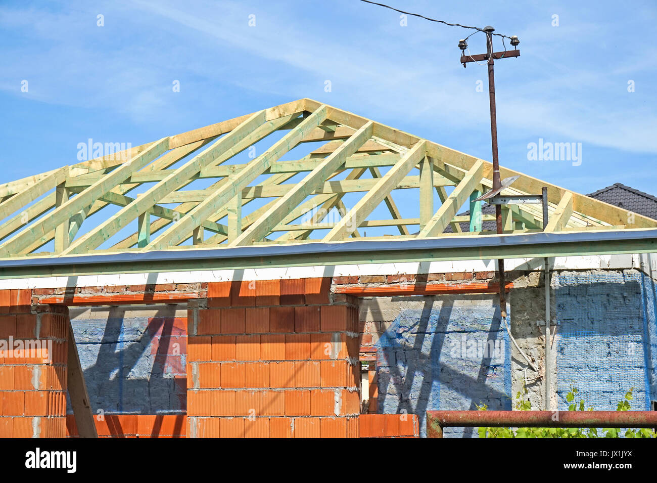 Built structure architecture fence girder hi-res stock photography and ...