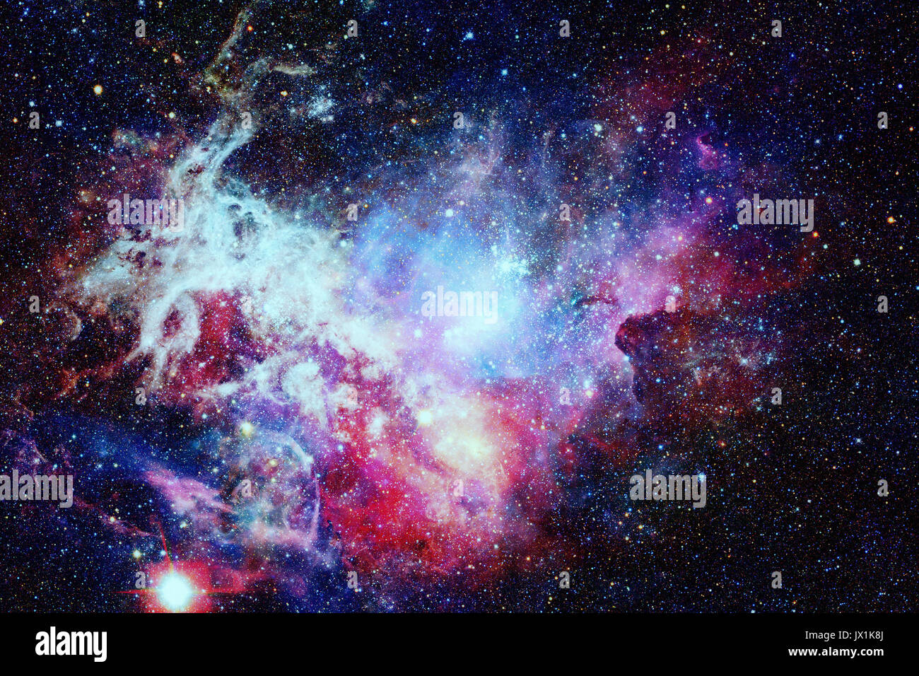 Beautiful nebula and Galaxy. Elements of this Image Furnished by NASA ...