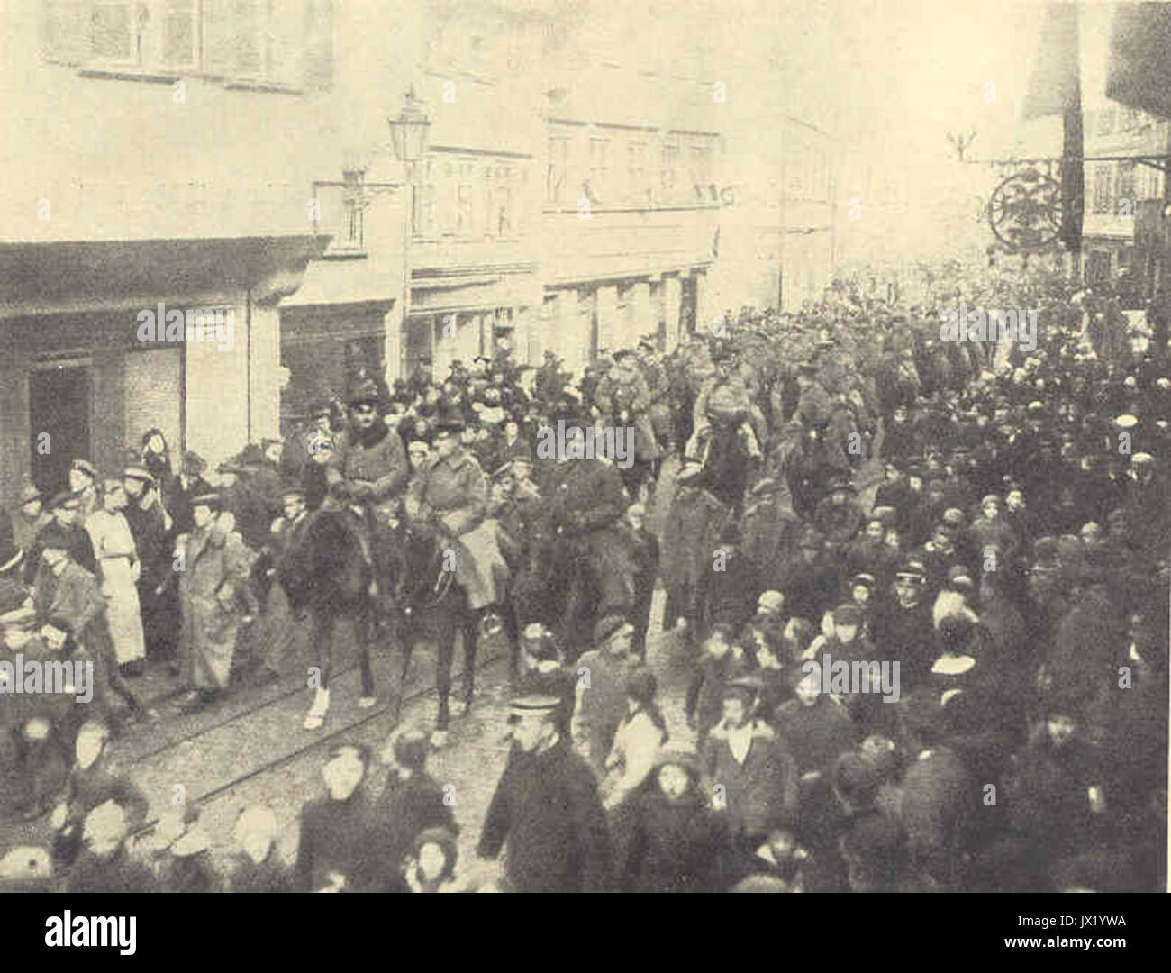 LFAR 2 Einzug in Ulm 04 12 1918 Stock Photo - Alamy