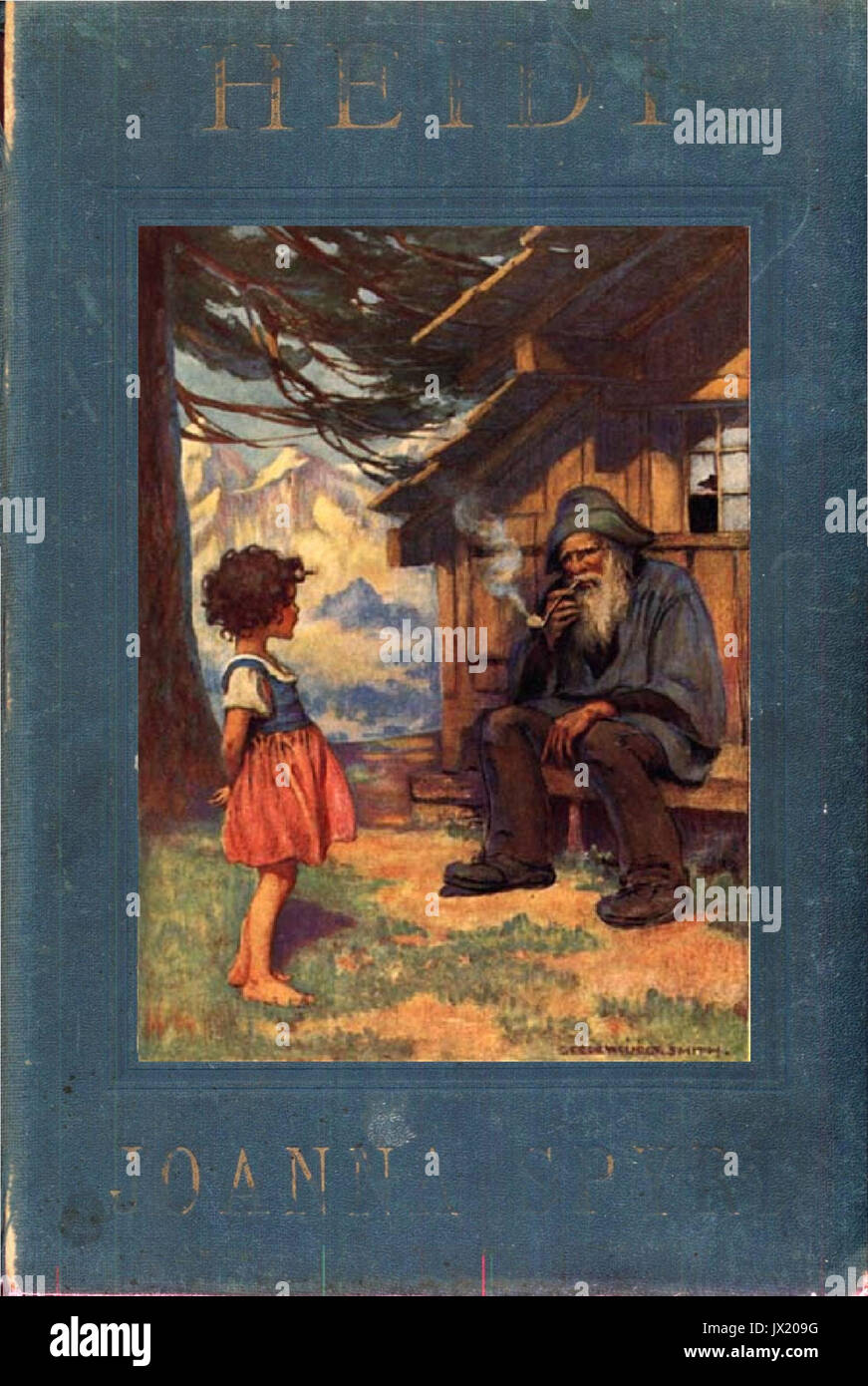 Heidi book cover hi-res stock photography and images - Alamy
