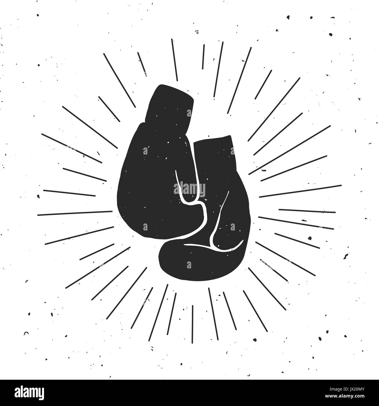 Gloves fitness sport line Stock Vector Images - Alamy