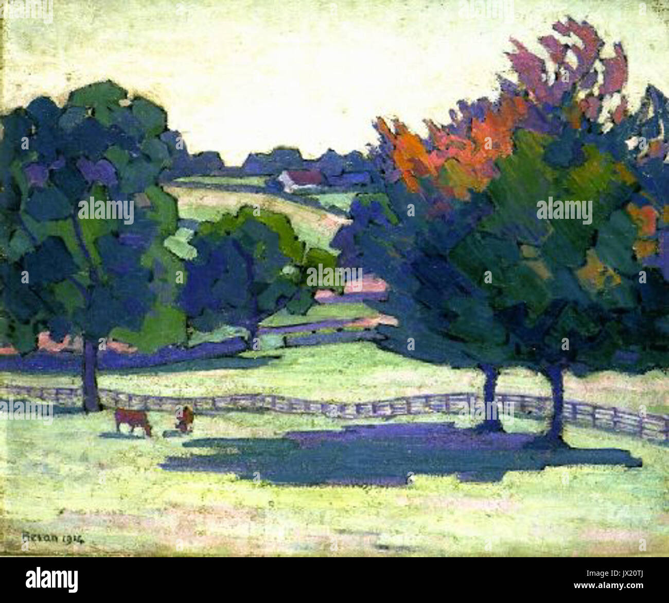 Robert Bevan Painting High Resolution Stock Photography and Images - Alamy