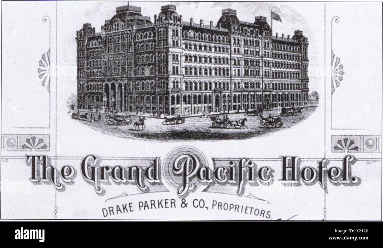 Grand Pacific Hotel Stock Photo - Alamy