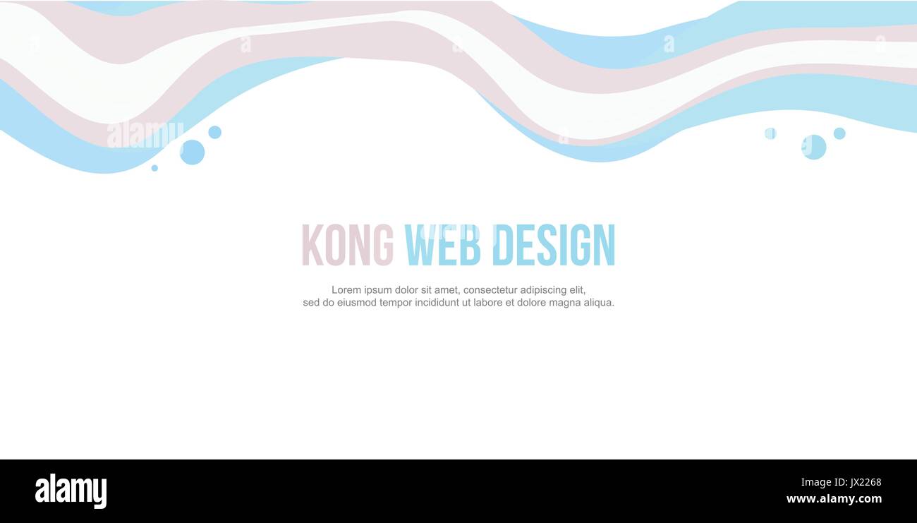 Website header colorful wave design Stock Vector Image & Art - Alamy