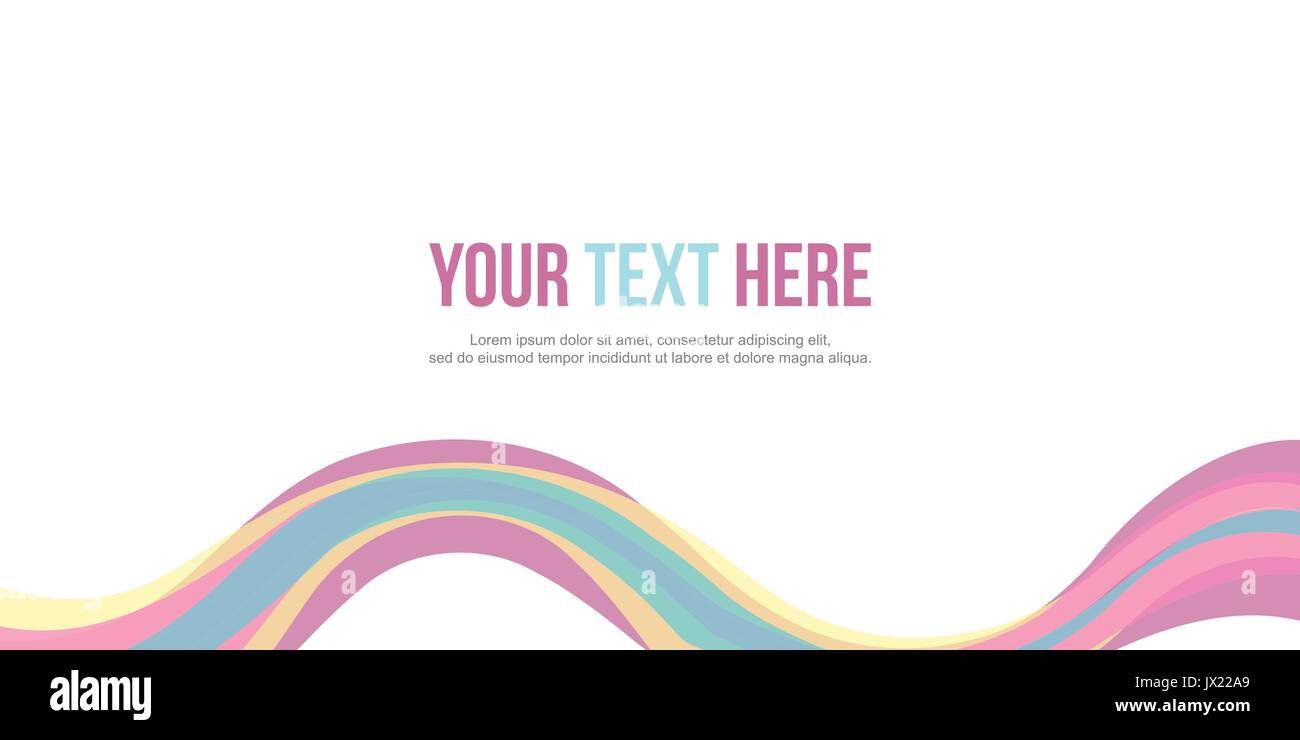 Website header colorful wave design Stock Vector Image & Art - Alamy