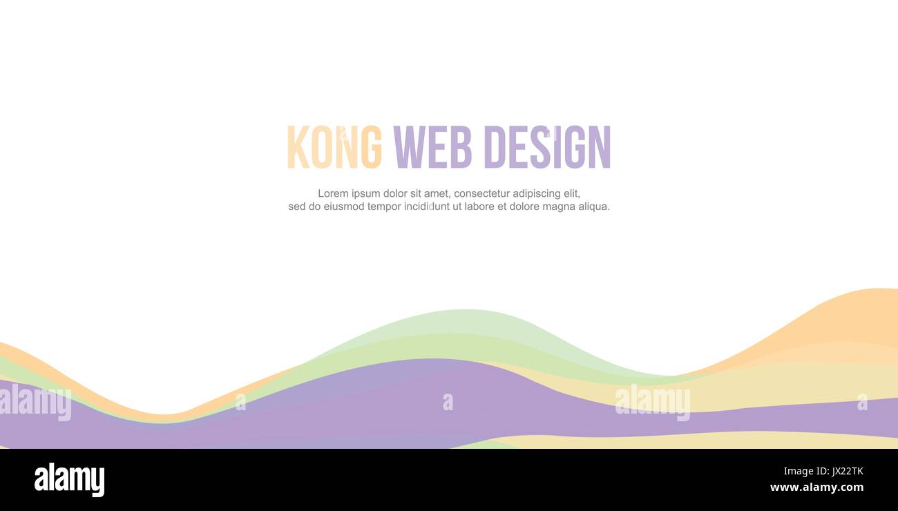 Abstract background website header simple design Stock Vector Image ...