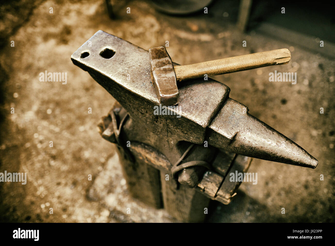 Antique blacksmith tools hi-res stock photography and images - Alamy