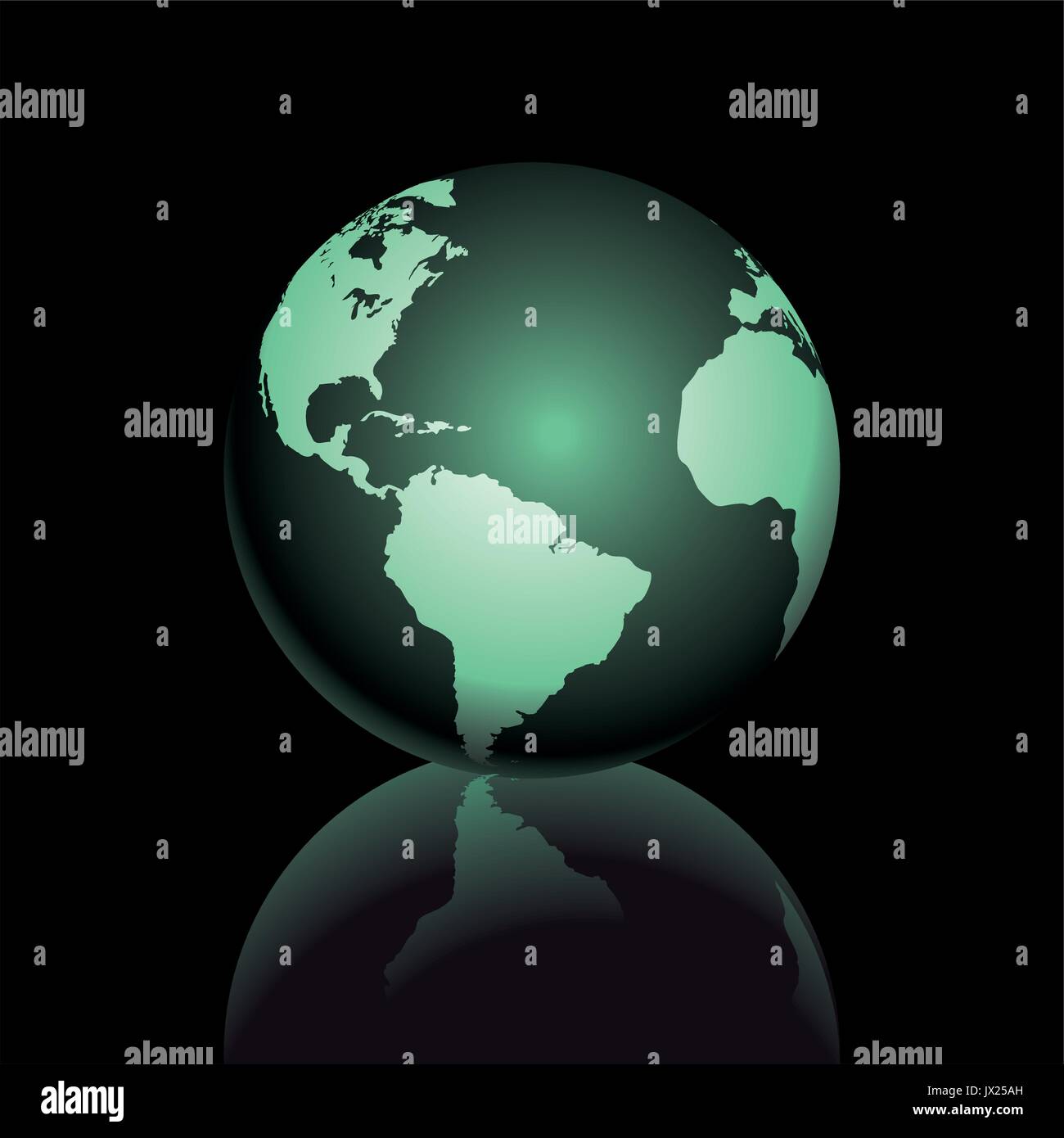 vector illustration with globe design Stock Vector Image & Art - Alamy