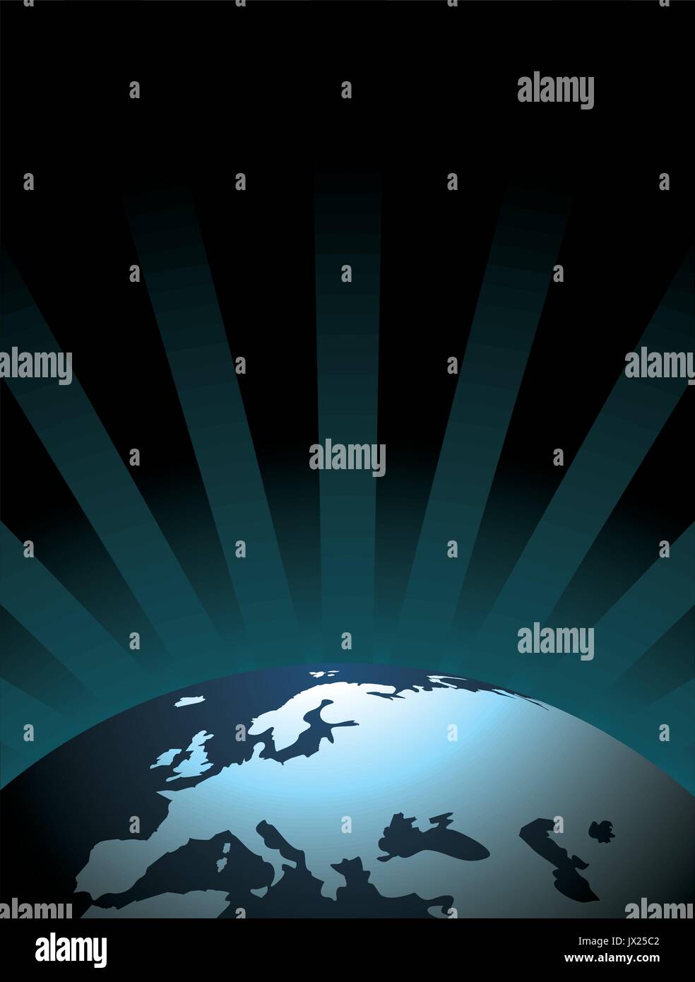 vector illustration with globe design Stock Vector Image & Art - Alamy