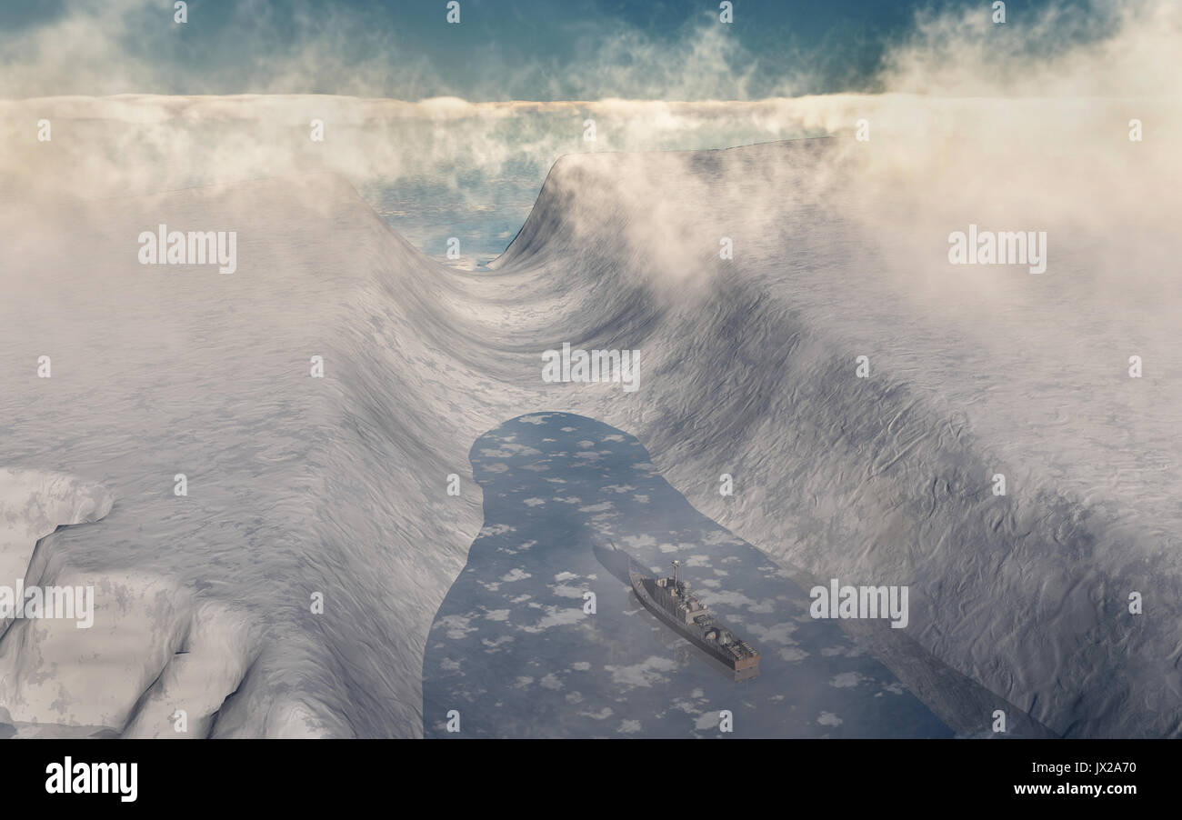 Ice breaking vessel hi-res stock photography and images - Alamy