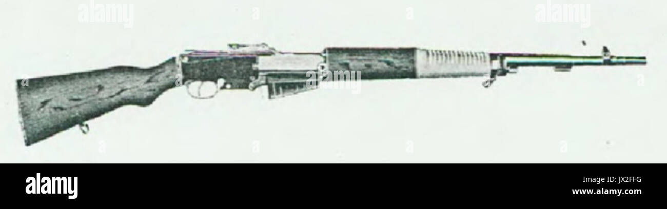 ZH 29 Automatic rifle Side view Stock Photo - Alamy