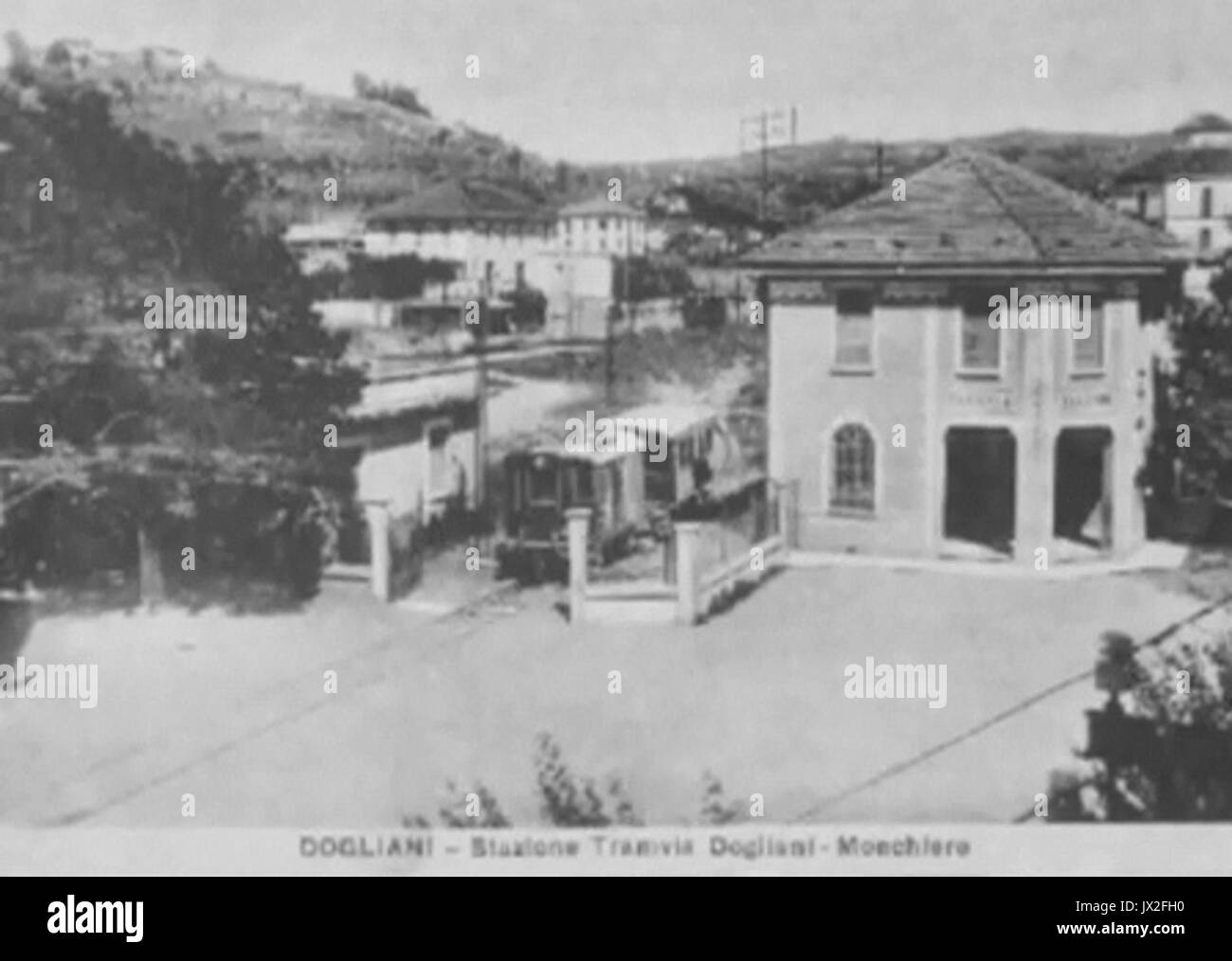 Dogliani stazione tramviaria Stock Photo - Alamy