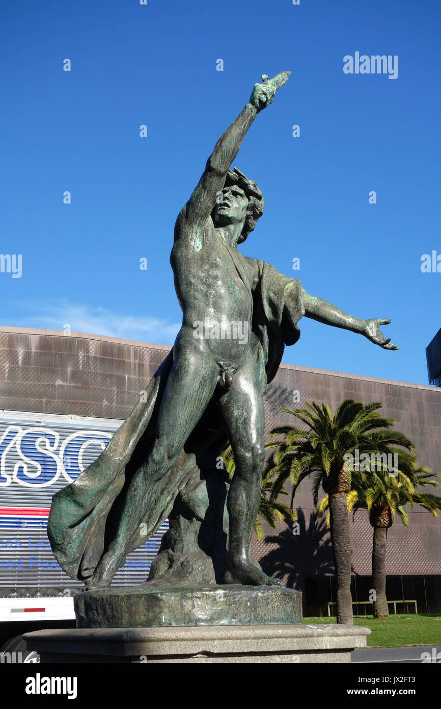 Roman Gladiator by Guillaume (Willem) Geefs, 1881 De Young Museum ...