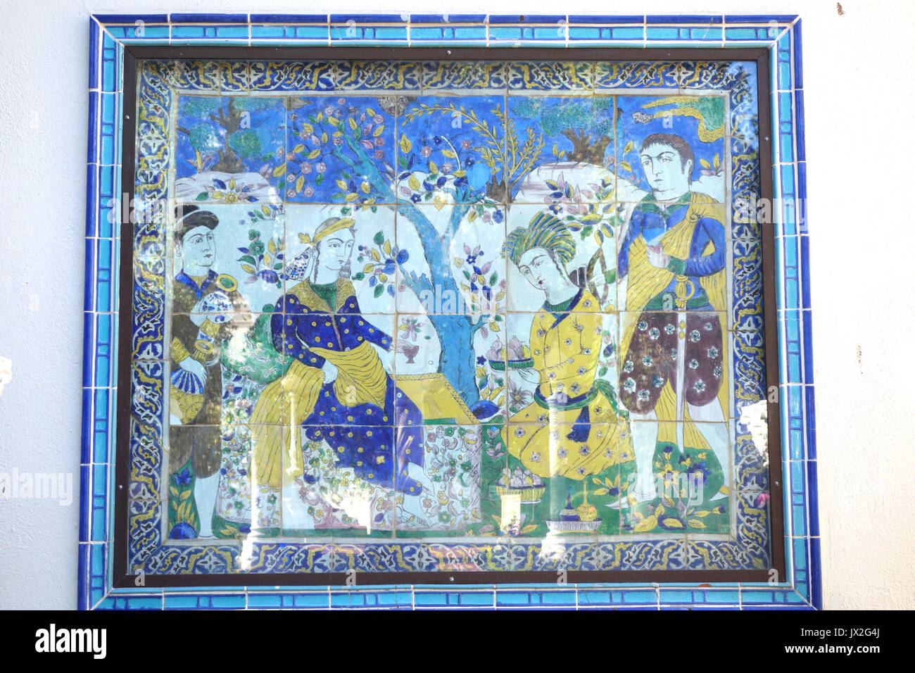 Tile Hearst Castle DSC06381 Stock Photo - Alamy