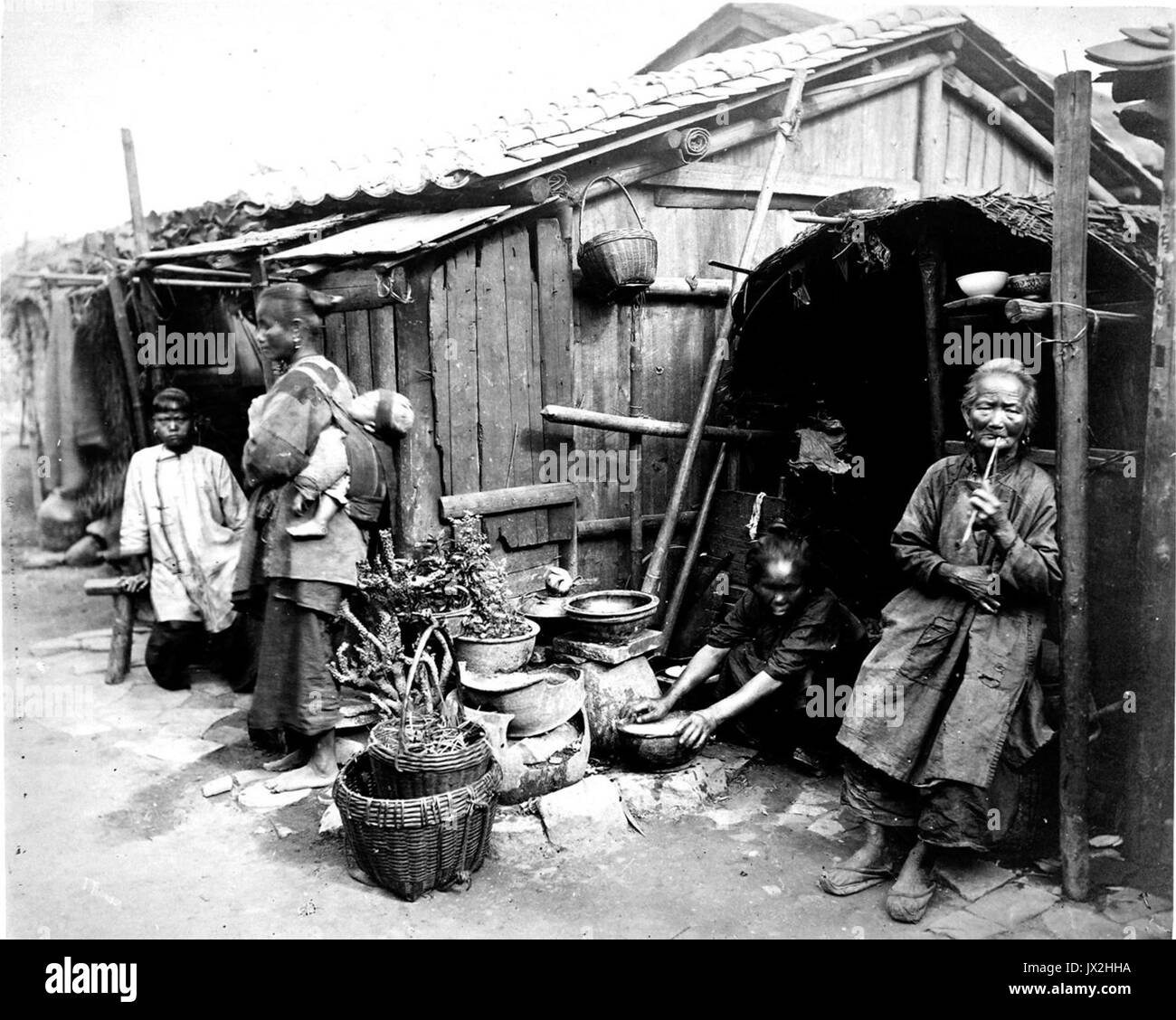 This collection of photographic views of Canton offers historical ...