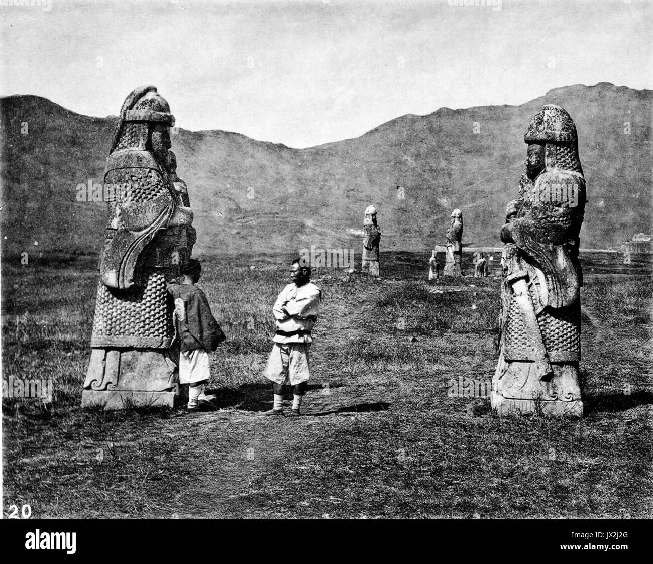 Map of the ming tombs hi-res stock photography and images - Alamy