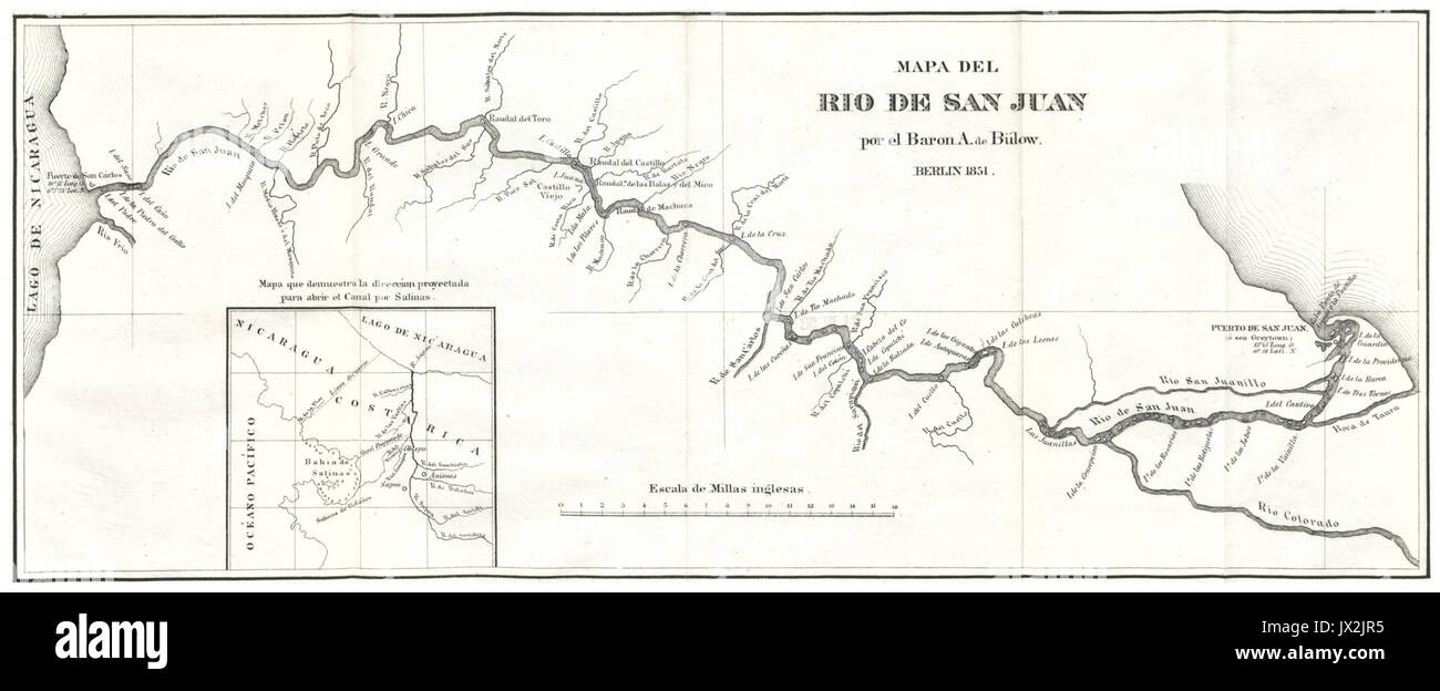 Mapa del rio hi-res stock photography and images - Alamy
