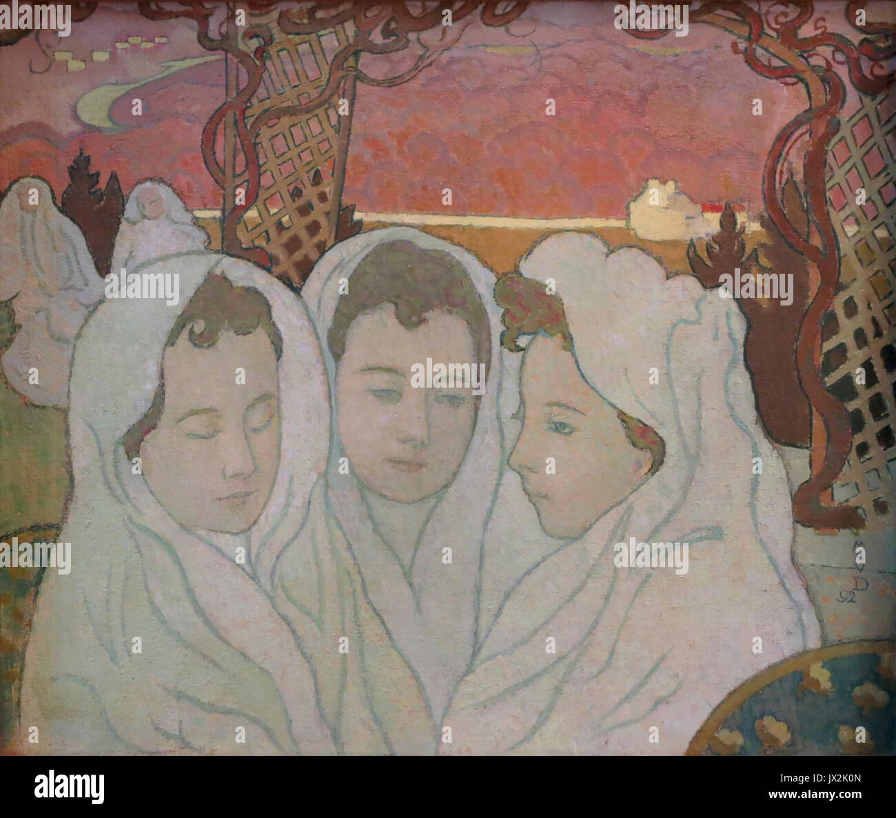 Triple portrait of marthe hi-res stock photography and images - Alamy