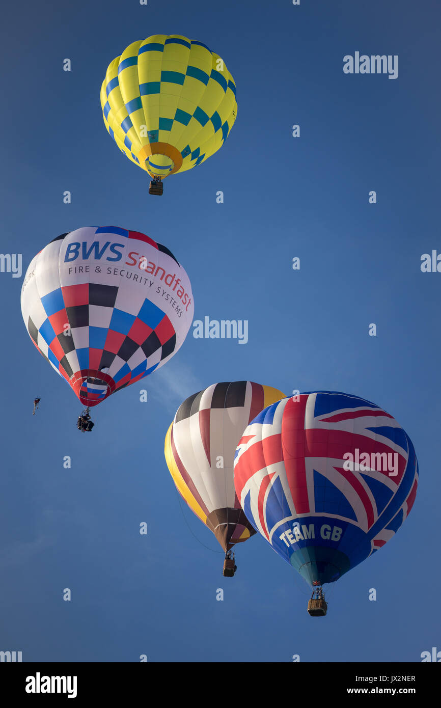 A Formation of Balloons At the Balloon Fiesta Stock Photo - Alamy