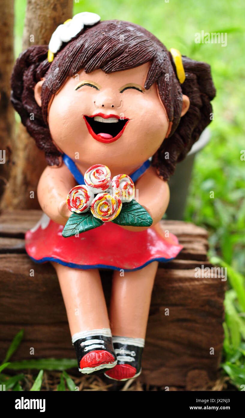 A doll is a model of a human being, often used as a toy for children ...