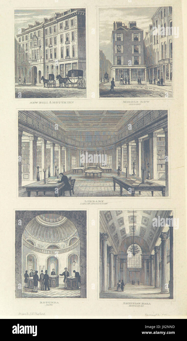 This image, featured in the book *National History and Views of London ...