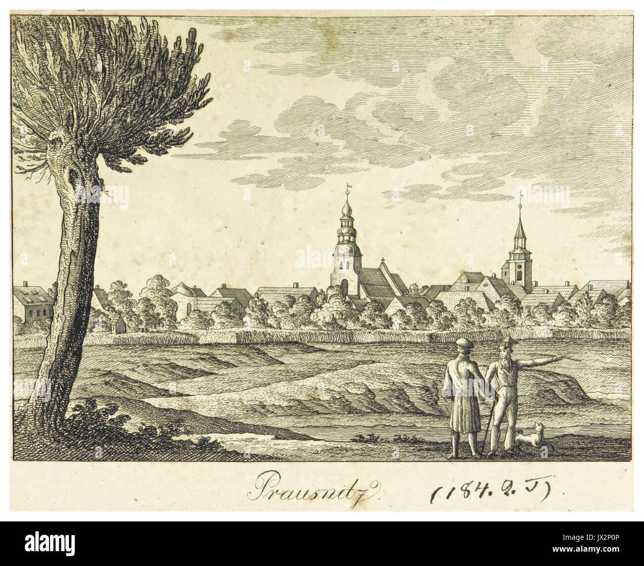 Stuckart 1812 schlesien p022 prausnitz hi-res stock photography and ...