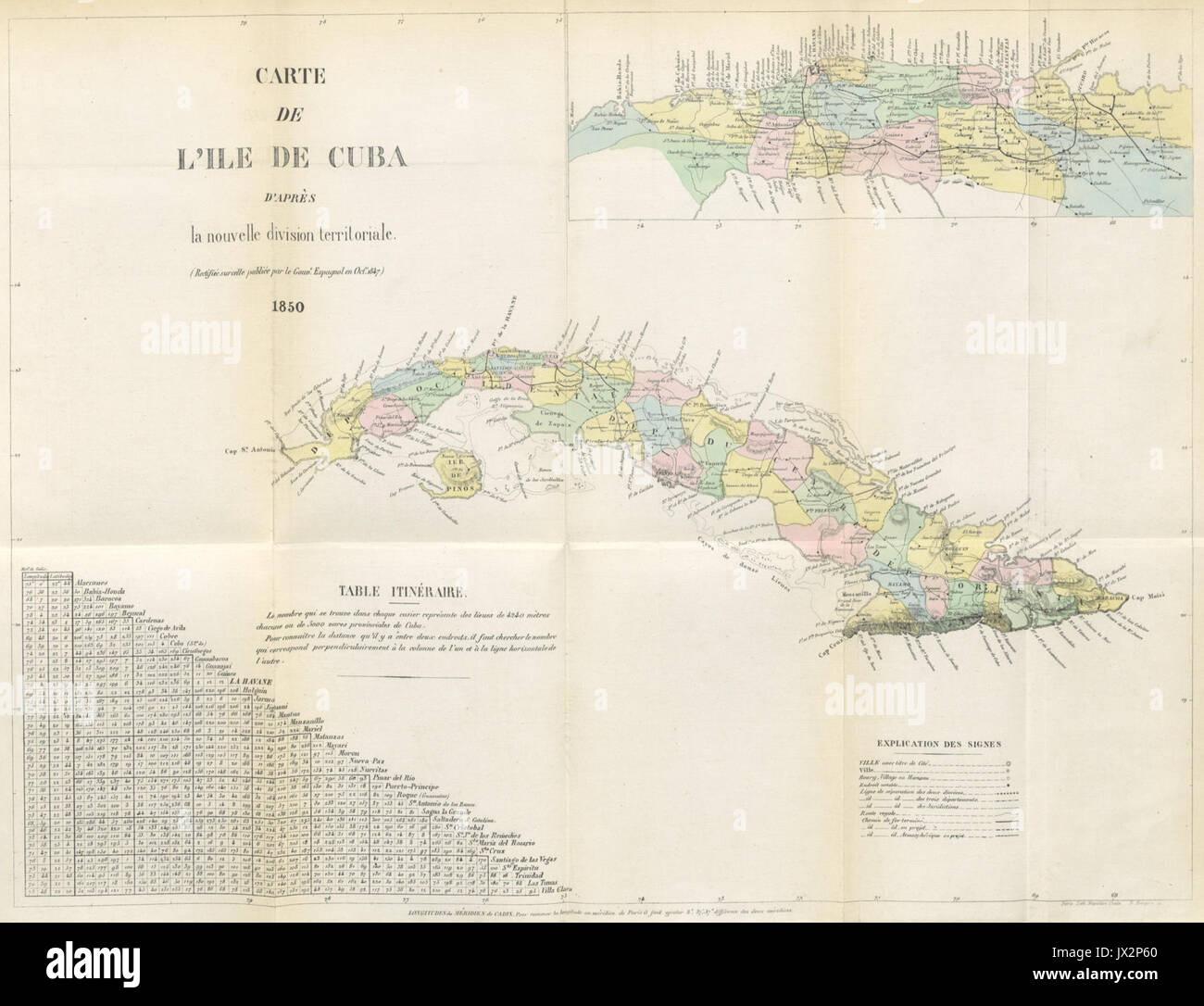 Carte cuba hi-res stock photography and images - Alamy