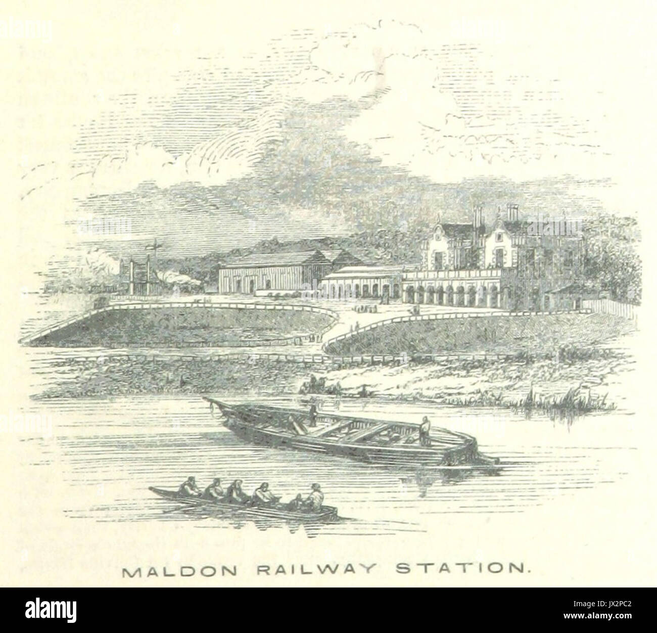 Map of maldon hi-res stock photography and images - Alamy