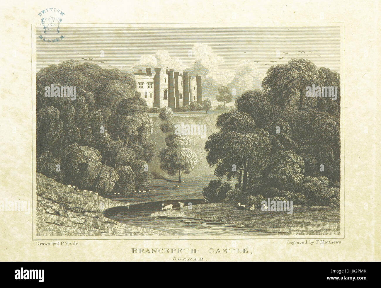 Brancepeth castle hi-res stock photography and images - Alamy