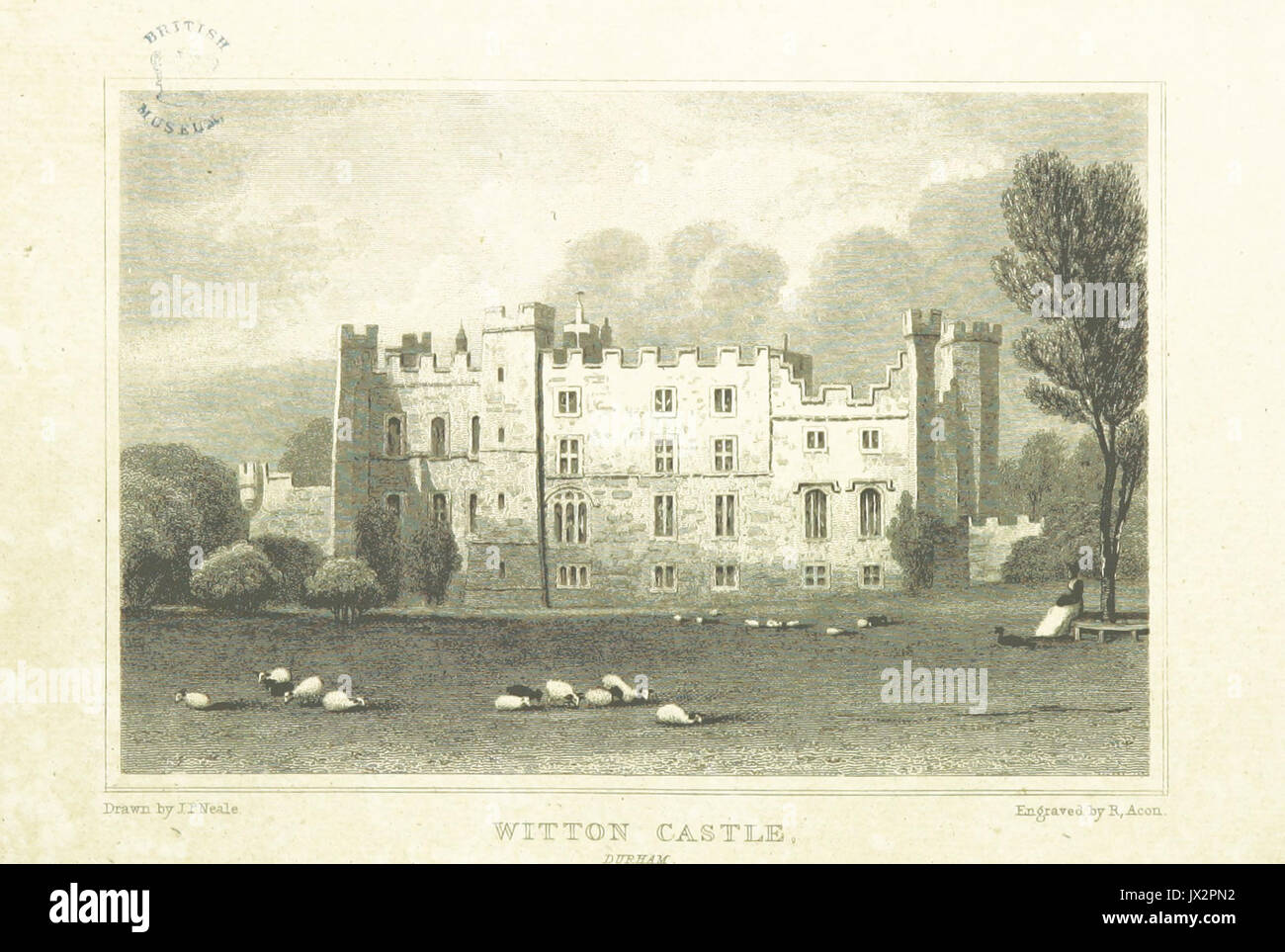 Witton castle durham hi-res stock photography and images - Alamy