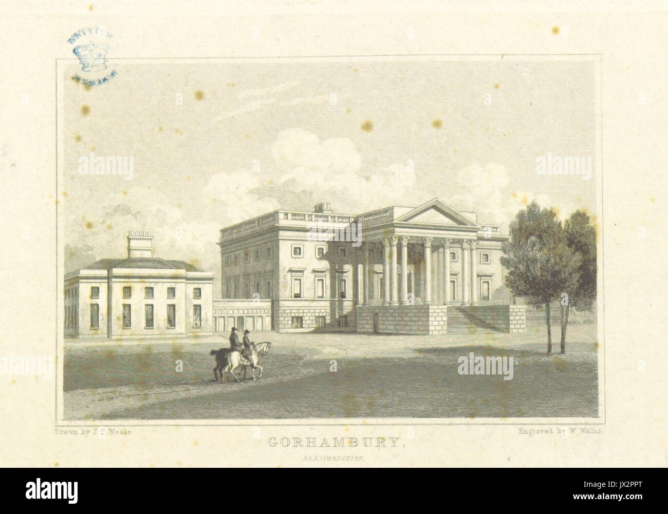 Neale(1818) p2 118 Gorhambury, Hertfordshire Stock Photo - Alamy Neale(1818) p2 118 Gorhambury, Hertfordshire Stock Photo - Alamy