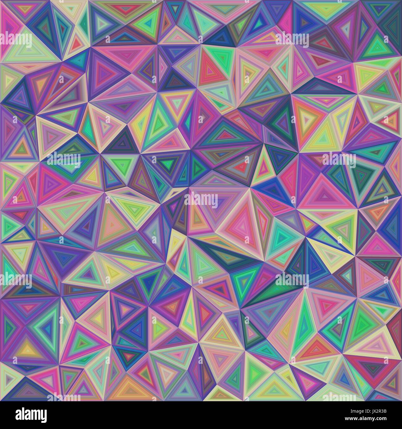 Multicolored Triangle Mosaic Tile Background Stock Vector Image And Art Alamy