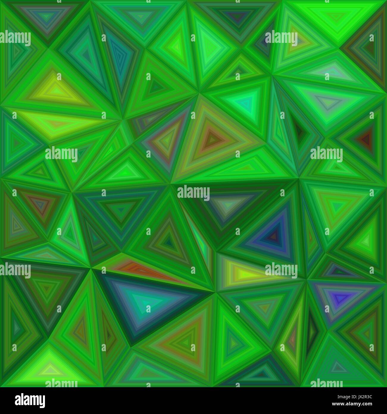 Green irregular triangle mosaic background design Stock Vector Image ...