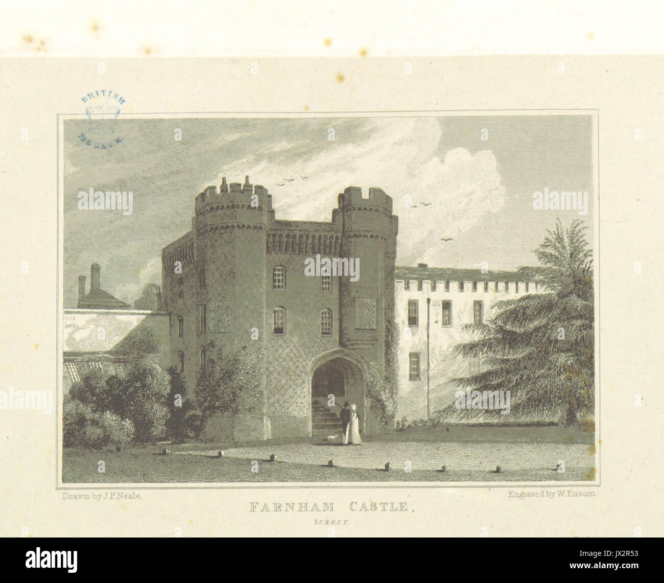 Farnham surrey map hi-res stock photography and images - Alamy