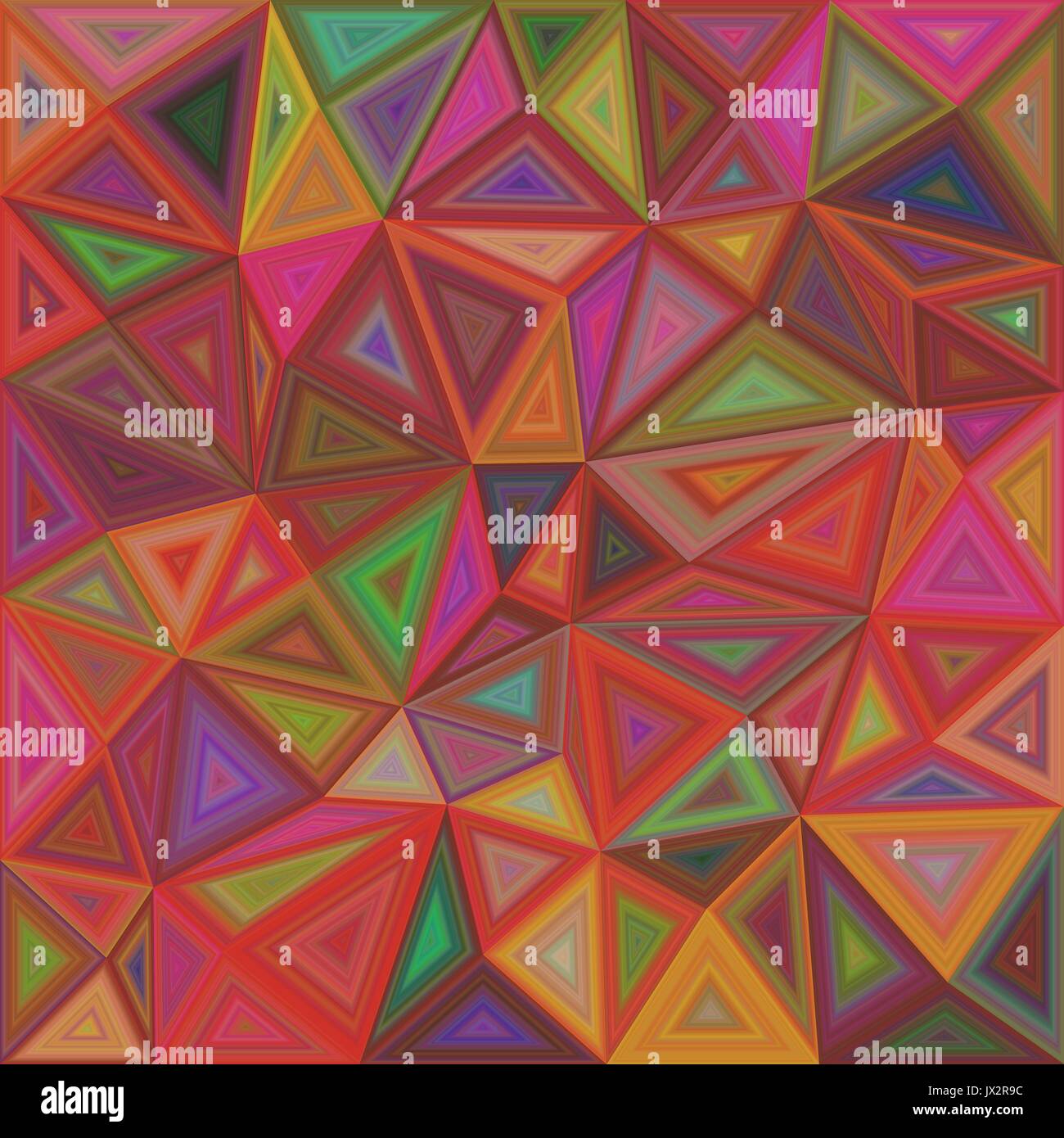 Colorful vector triangle mosaic background design Stock Vector Image ...